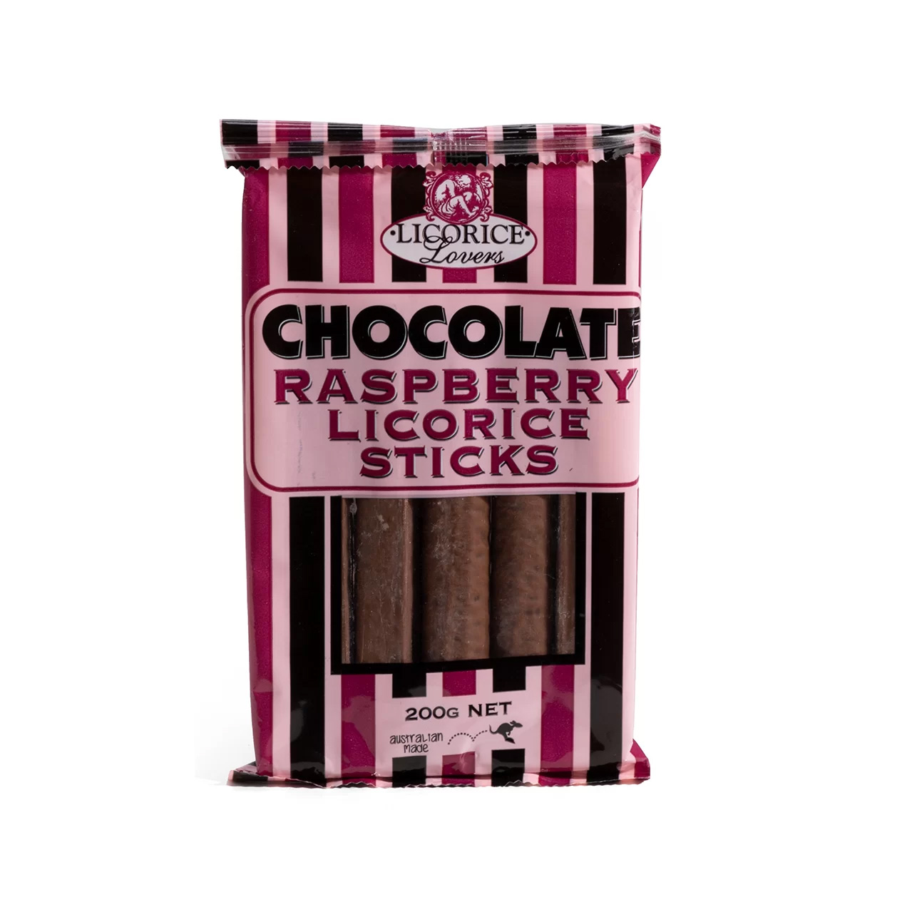 Licorice - Chocolate Raspberry Logs 'Licorice Lovers' – Bendigo Fresh